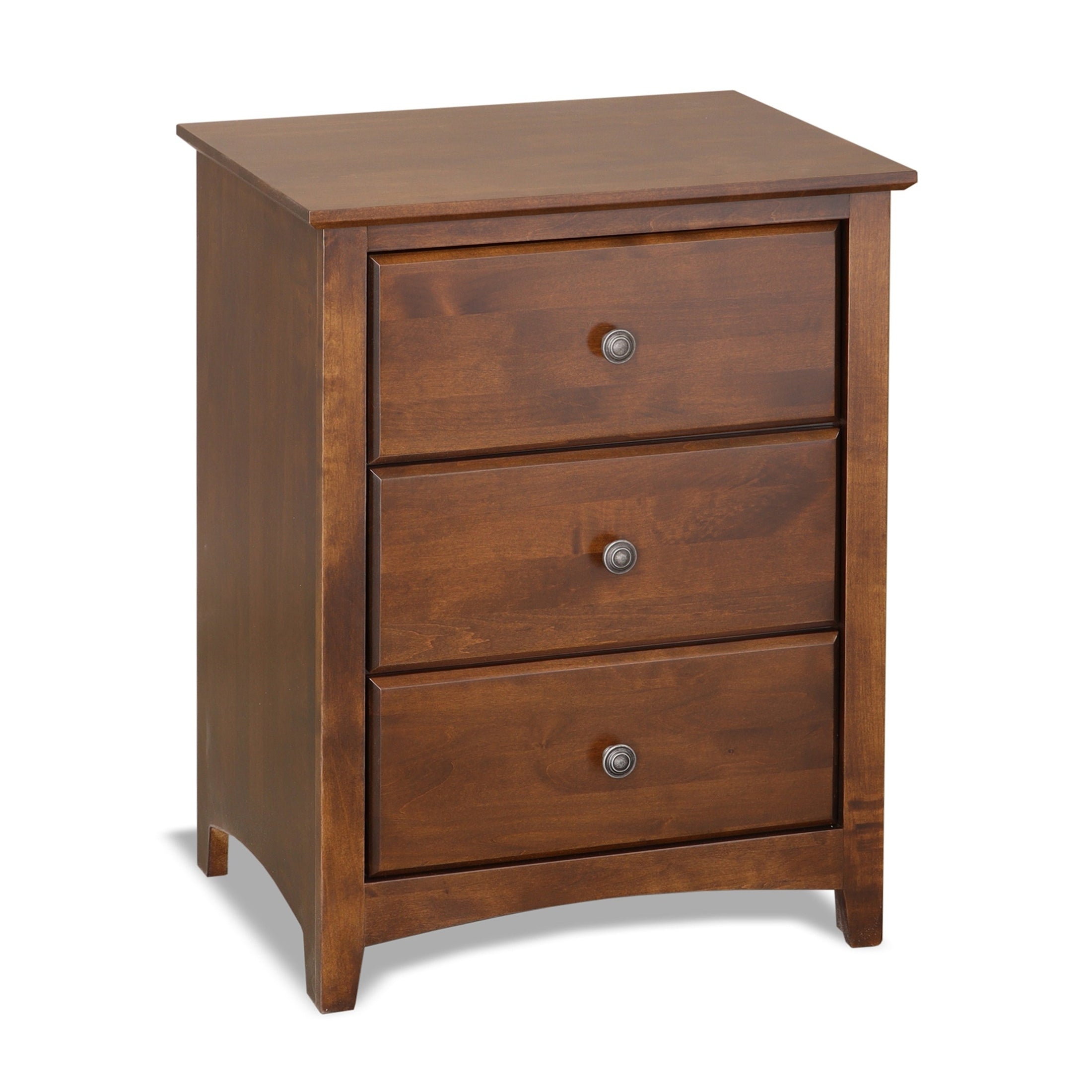 Cal 3 Drawer Wide Nightstand – The Bob Timberlake Gallery